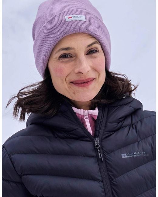 Mountain Warehouse Ladies Knitted Thinsulate Beanie in Blue | Lyst UK
