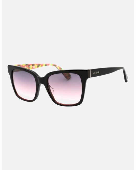 Kate Spade Harlow/G/S Fuchsia Lens Sunglasses in Brown | Lyst UK
