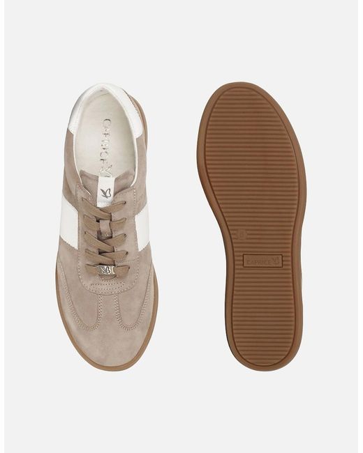 Caprice Map Trainers in White | Lyst UK