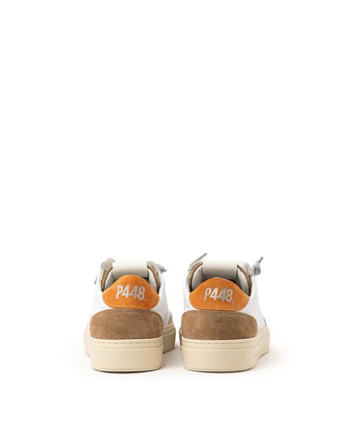P448 Soho Sneakers in White | Lyst