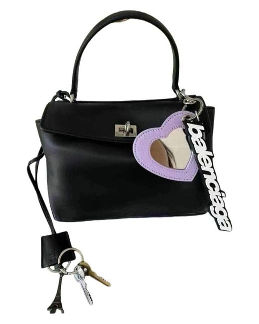 Balenciaga Rodeo Top Han Mini in Black | Lyst