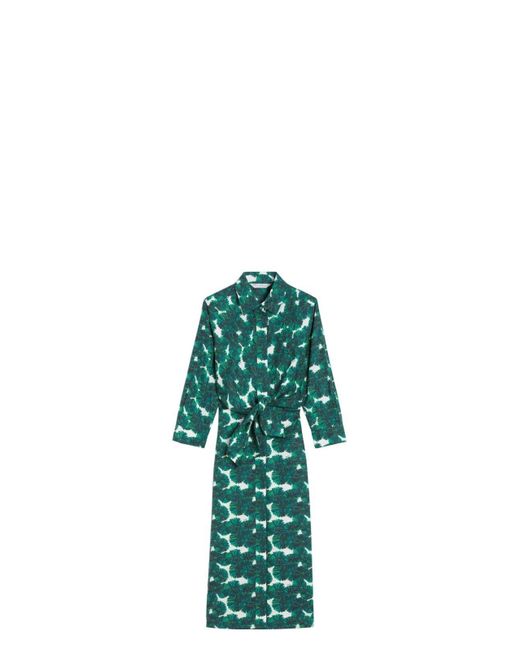 Max Mara Maremma Dress in Green | Lyst