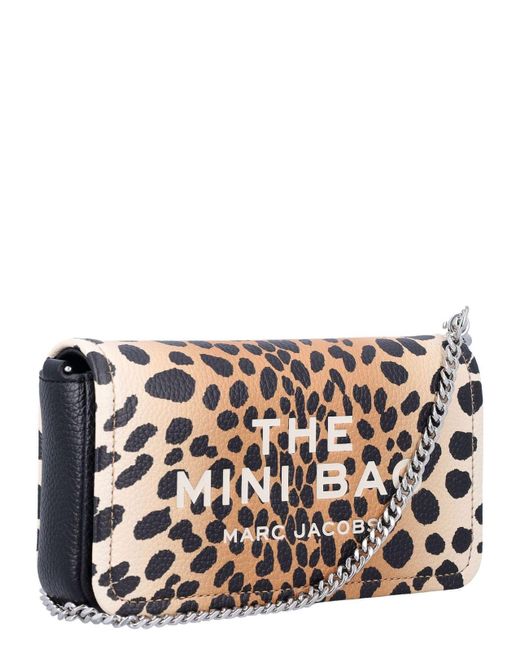Marc Jacobs The Cheetah Chain Mini Bag in Gray | Lyst