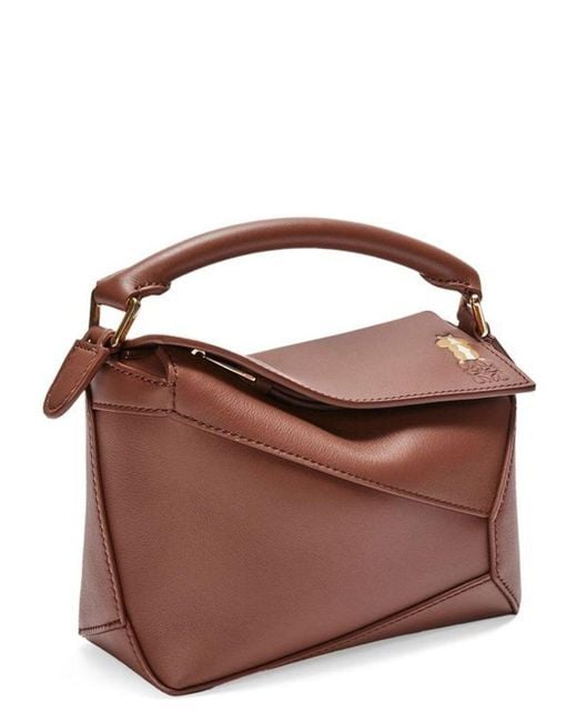 Loewe Puzzle Edge Mini Hamster in Brown | Lyst