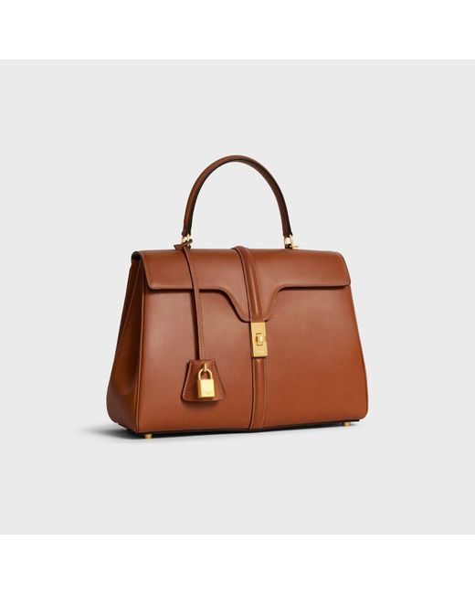 Celine 16 Classique Bag in Brown | Lyst