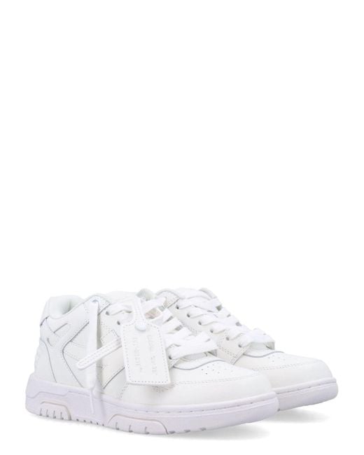 Off-White c/o Virgil Abloh Total Out Of Office Sneakers in White | Lyst
