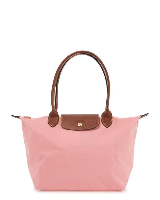 Longchamp Marshmallow Le Pliage Original M Bag in Pink | Lyst