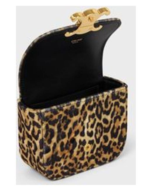 Celine Claude Mini Bag in Metallic | Lyst UK