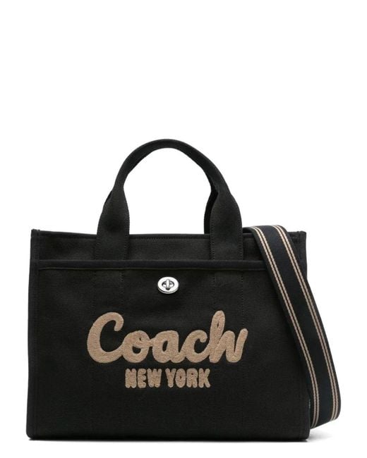 COACH Cargo Tote in Black | Lyst