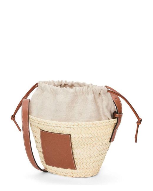 Loewe Drawstring Bucket in Natural | Lyst