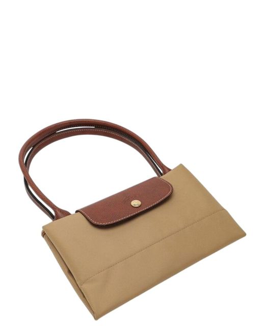 Longchamp Fawn-Coloured Le Pliage Original L Bag in Brown | Lyst