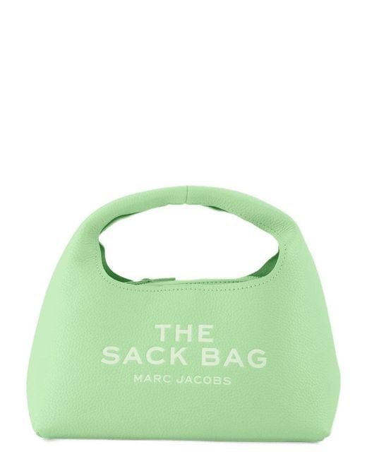 Marc Jacobs The Mini Sack Bag Leather in Green | Lyst