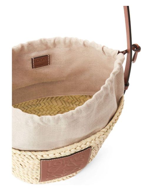 Loewe Drawstring Bucket in Natural | Lyst
