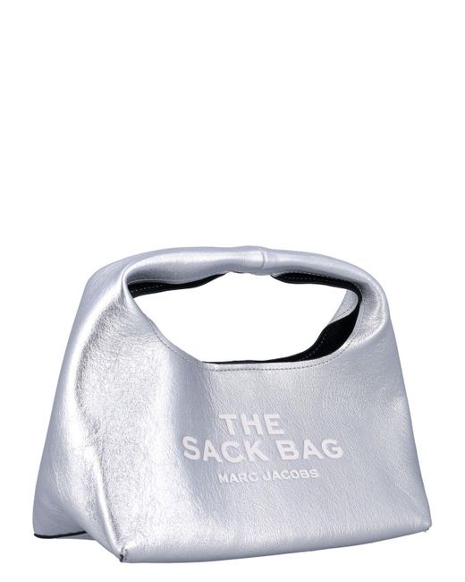 Marc Jacobs The Mini Sack Bag in Metallic | Lyst