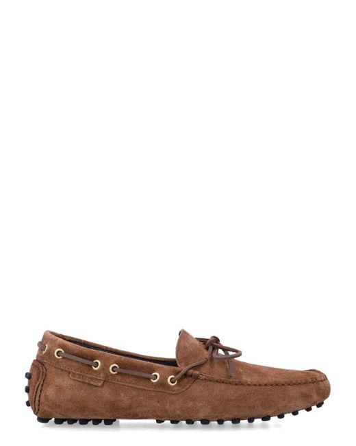 Tom Ford Suede Rod Driver Loafer in Brown for Men | Lyst