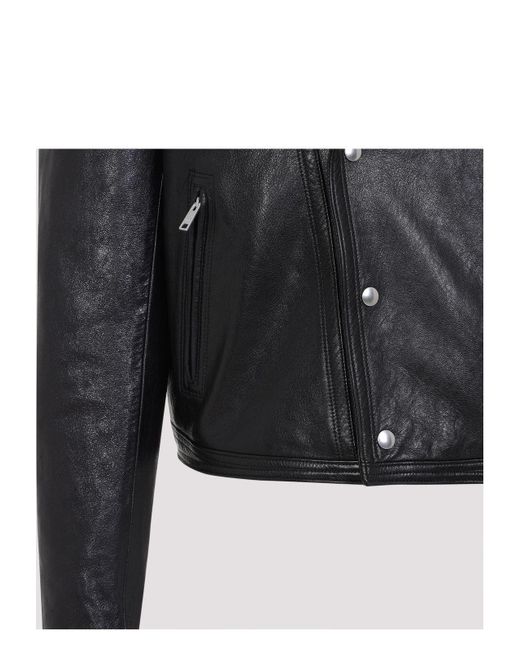 Prada Biker Jacket in Black for Men | Lyst