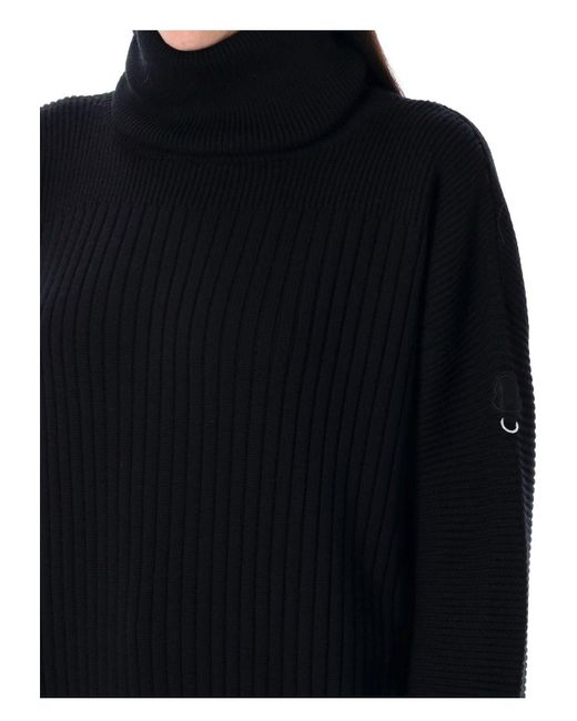 Moncler Genius Tricot Turtleneck Sweater in Blue | Lyst