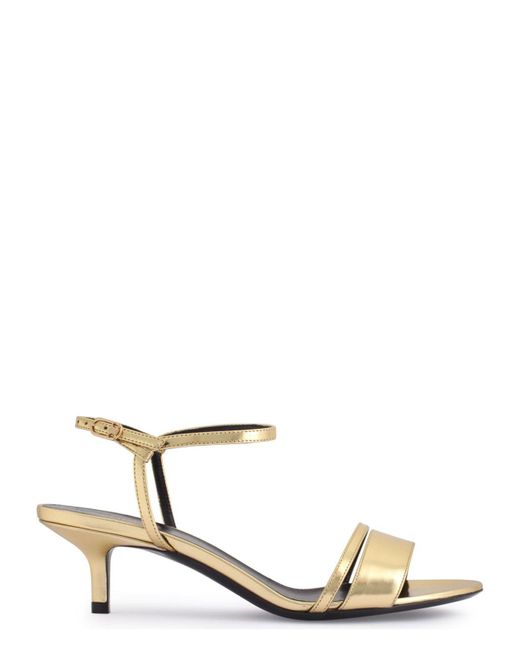 Celine Sandal 50 in Metallic | Lyst