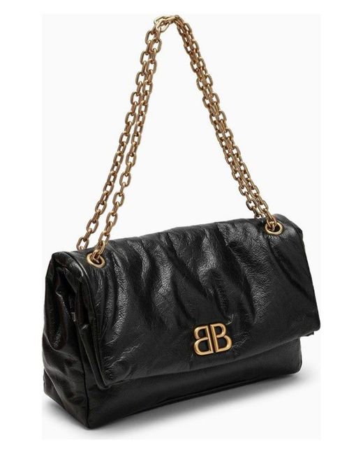 Balenciaga Medium Monaco Bag in Black | Lyst