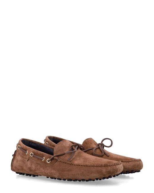 Tom Ford Suede Rod Driver Loafer in Brown for Men | Lyst