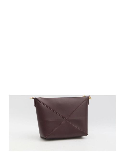 Loewe Puzzle Fold Pouch in Brown | Lyst