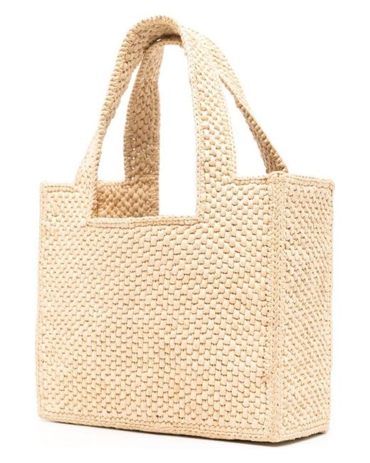 Loewe Mini Tote Bag in Natural | Lyst