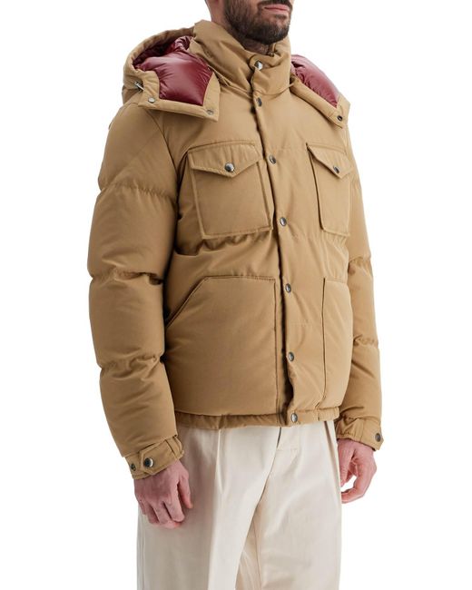 Moncler Ari\N\Nshort Fornas in Natural for Men | Lyst