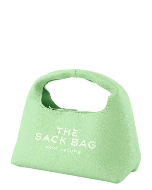 Marc Jacobs The Mini Sack Bag Leather in Green | Lyst