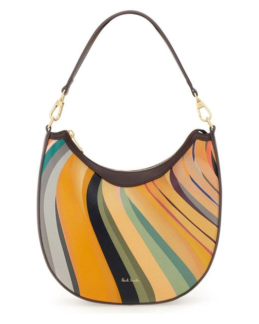 Paul Smith Dusky Swirl Mini Hobo Bag | Lyst