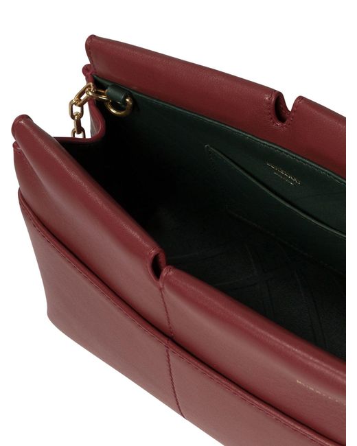 Burberry Snip Chain Clutch in Purple | Lyst UK