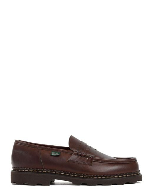 Paraboot Reims Moccasin Loafer in Brown for Men | Lyst
