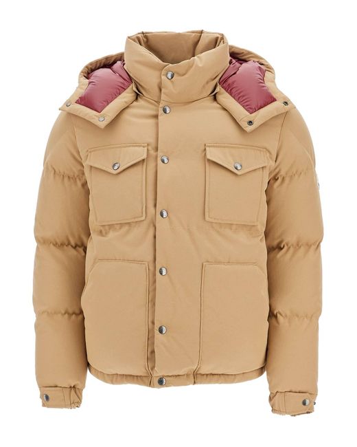 Moncler Ari\N\Nshort Fornas in Natural for Men | Lyst