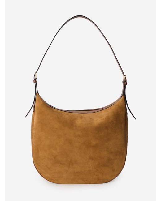 Celine Large Heloise Triomphe Bag in Brown | Lyst