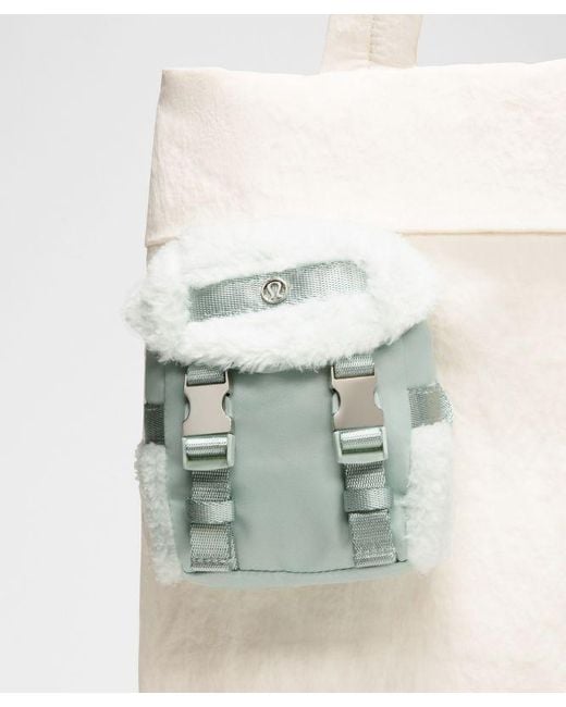 lululemon – Wunderlust Nano Backpack Fleece – in Green | Lyst UK