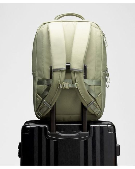 lululemon – Double-Zip Backpack 22L Tech Canvas – in Green | Lyst UK