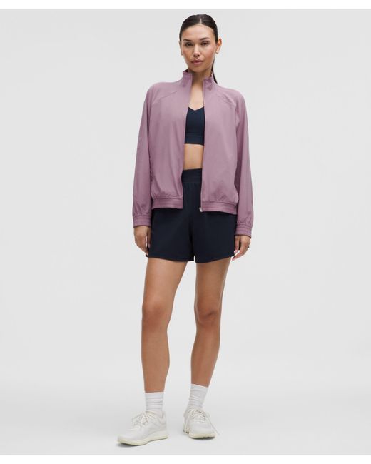 lululemon Adapted State Track Jacket in Purple | Lyst