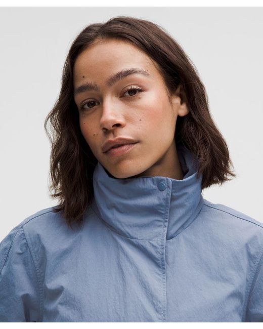 lululemon Always Effortless Classic-Fit Jacket in Blue | Lyst UK