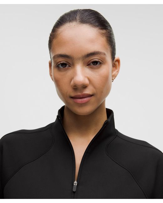 lululemon Adapted State Thermal Track Jacket in Black | Lyst