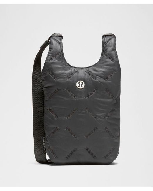 lululemon Quilty Pleasures Phone Crossbody Bag 1L in Black | Lyst UK