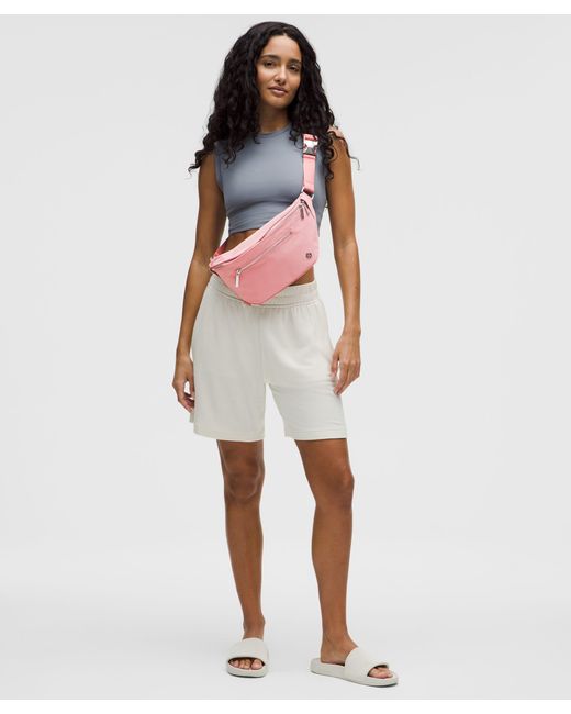 lululemon City Essentials Belt Bag 3L in Pink | Lyst