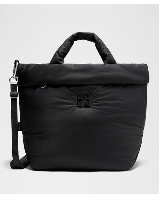 lululemon – On My Level Tote Bag 15L Puffy – in Black | Lyst UK