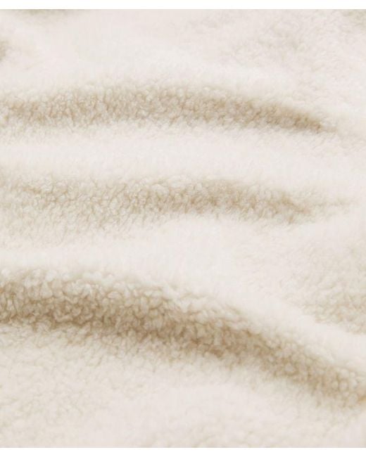 lululemon Lunar New Year Textured Fleece Bomber Jacket in Natural for ...