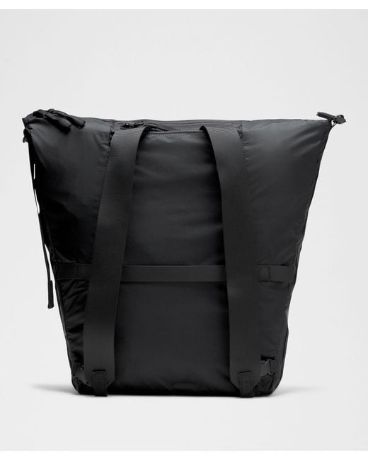 lululemon Packable Convertible Backpack Tote Bag 30L in Black | Lyst
