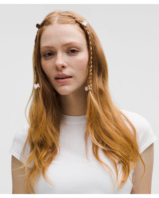 lululemon Mini Claw Logo Clip 8 Pack in Natural | Lyst