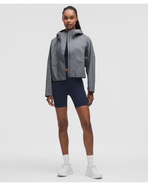 lululemon Rain Chaser Jacket in Grey | Lyst UK