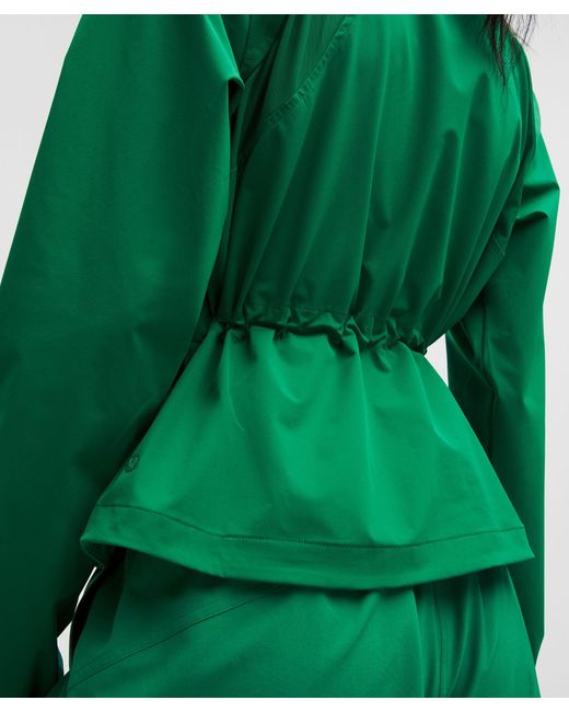 lululemon Mesh-Ventilated Tennis Jacket in Green | Lyst