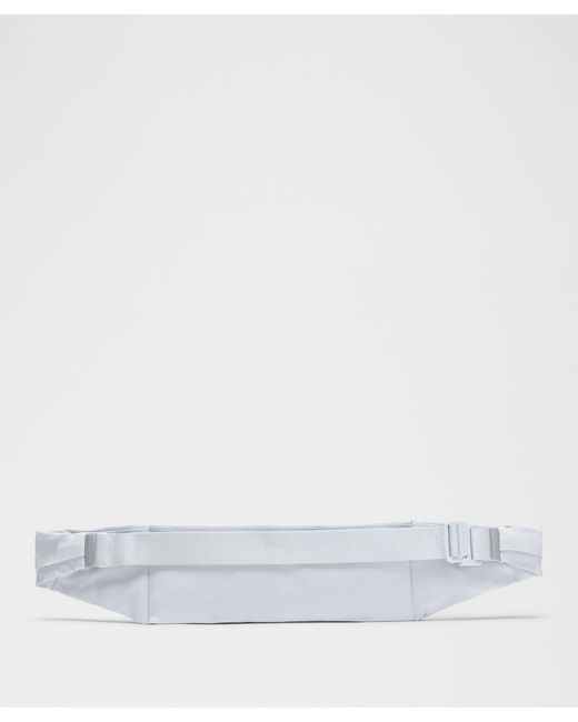 lululemon Fast And Free Running Belt in White | Lyst