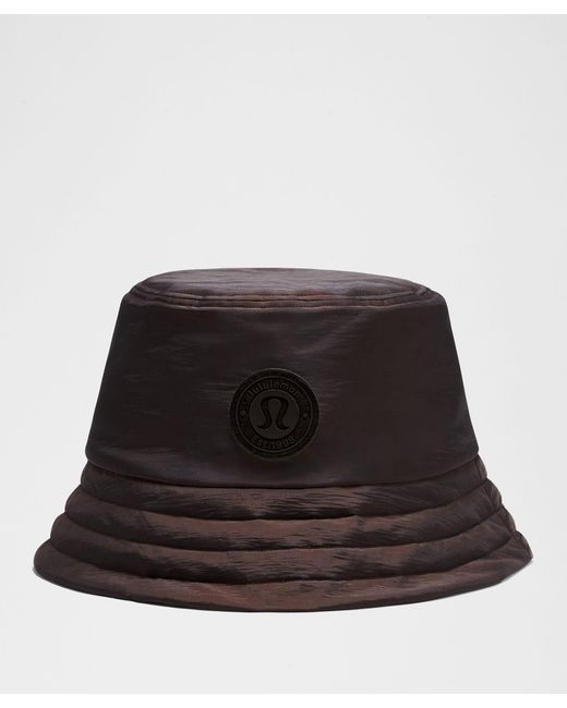 lululemon Wunder Puff Bucket Hat in Black | Lyst