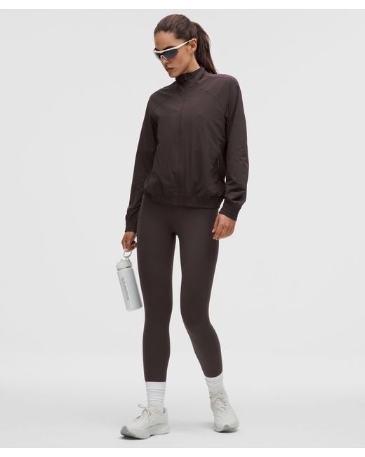 lululemon Adapted State Track Jacket in Brown | Lyst