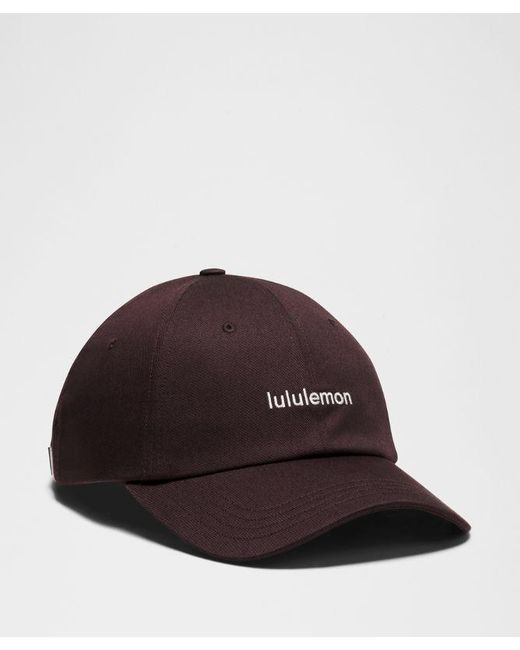 lululemon – Classic Ball Cap Wordmark – – Size Small/Medium in Brown ...